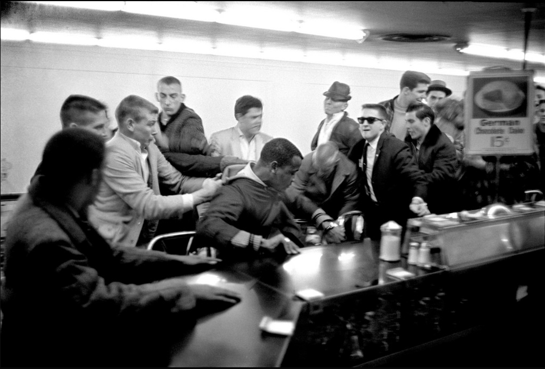 On Feb 13 1960 Nashville Students Launch Protest Face Violence And
